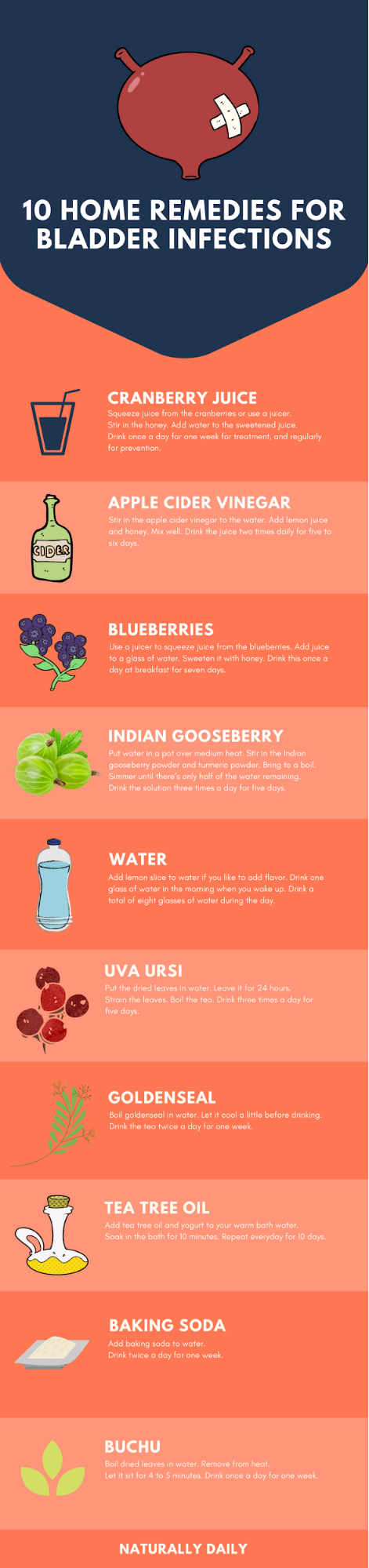 10 Home Remedies for Bladder Infections (that Really Work)! - Naturally ...