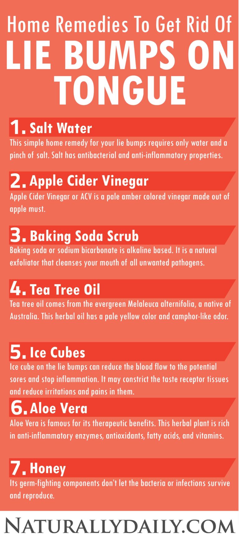 10 Proven Ways to Get Rid of Lie Bumps at Home