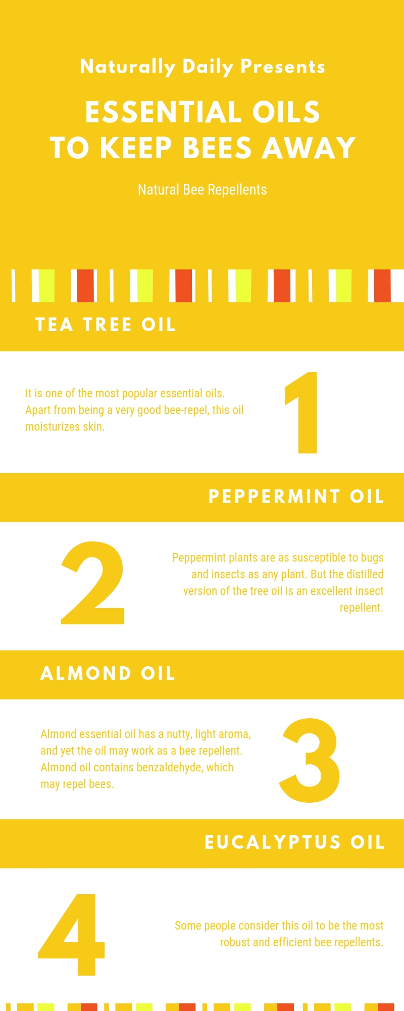 8 Essential Oils for Bee Repellent — Efficacy and Uses